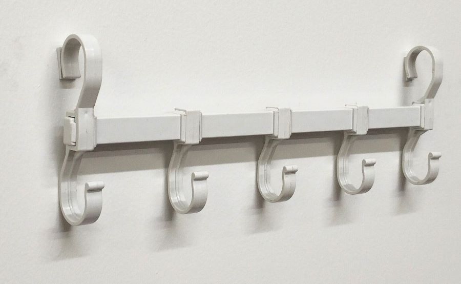 Multihanger White With 5x Hooks | Caravan & RV Parts & Accessories NZ
