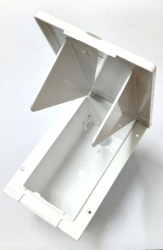 Mains Inlet Box - White | Caravan & RV Parts & Accessories NZ