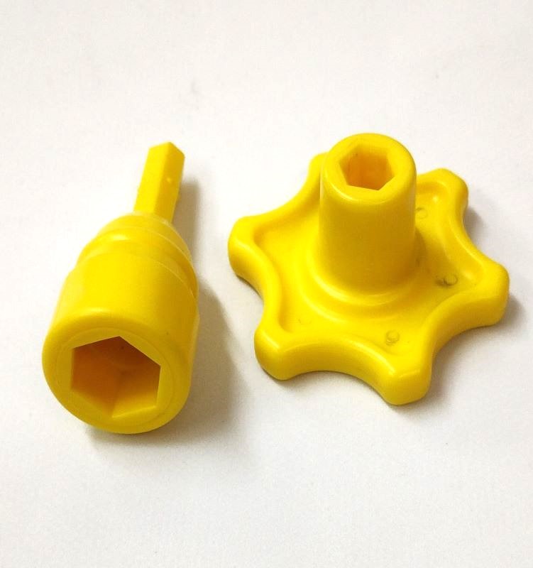 Peg Drill Driver Yellow Plastic Adaptor | Caravan & RV Parts ...