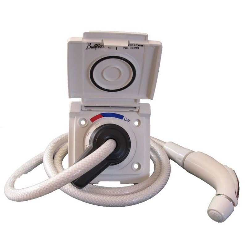Outdoor Utility Shower Point Shower Hose & Head | Caravan & RV Parts ...